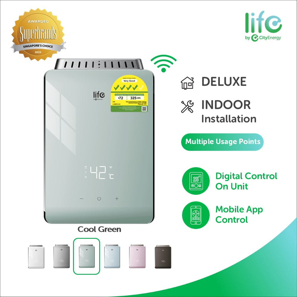 Buy the NEW Life by City Energy Gas Water Heater in Singapore - City ...