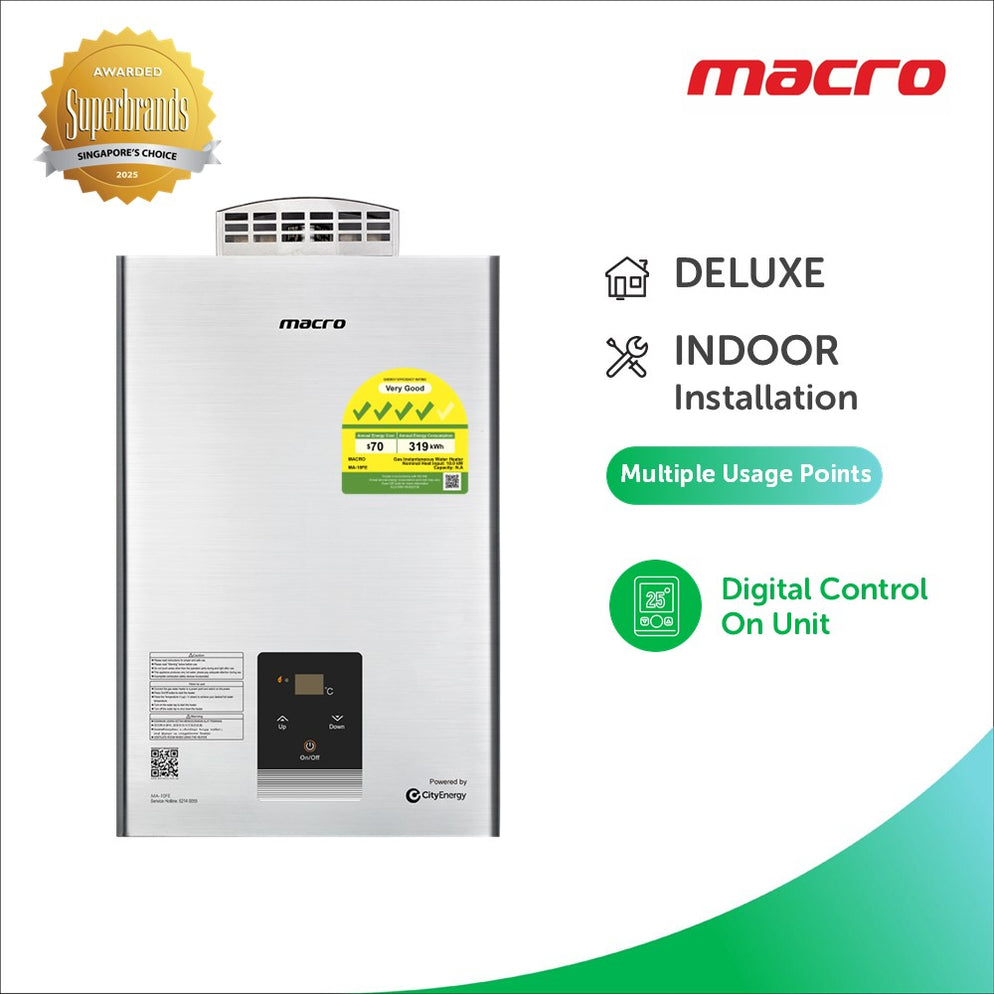 Buy Macro MA-10FE Gas Water Heater in Singapore - City Energy Life ...