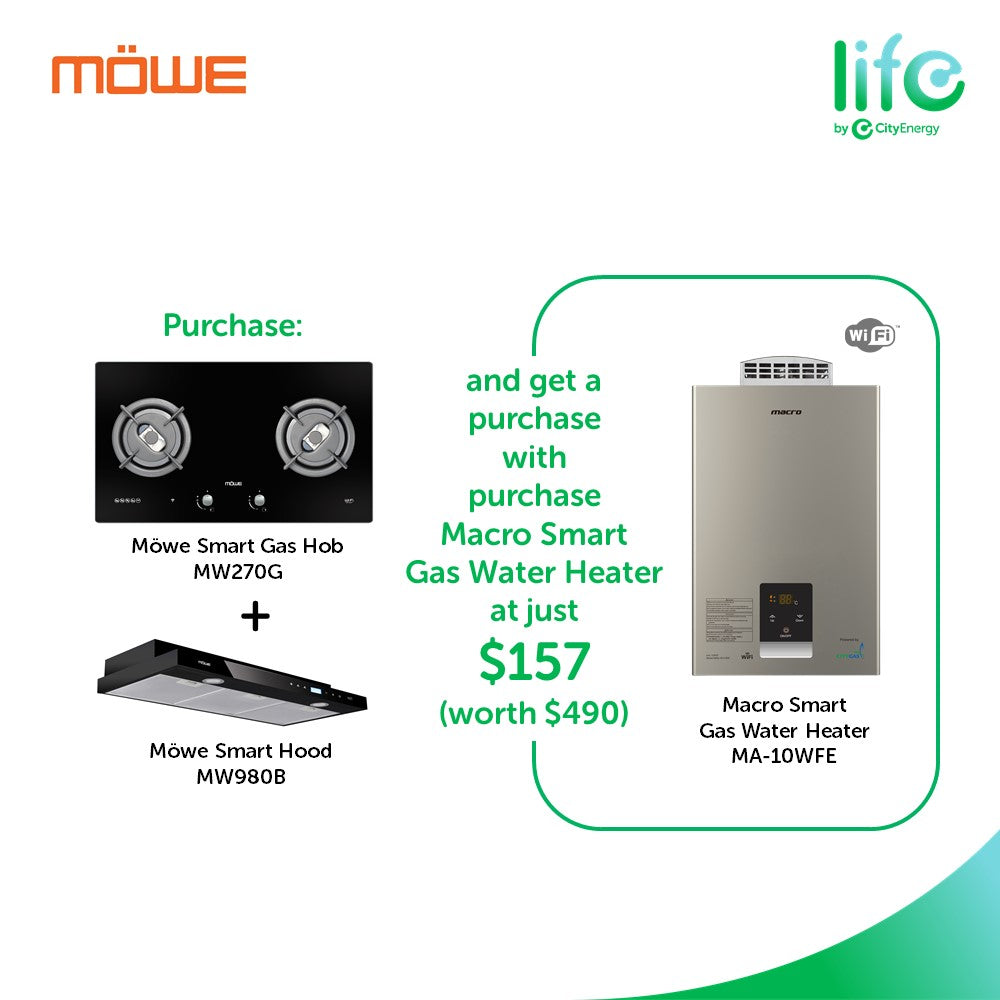 Buy Möwe Smart Home Pick Any Hob + Hood bundle in Singapore - City ...