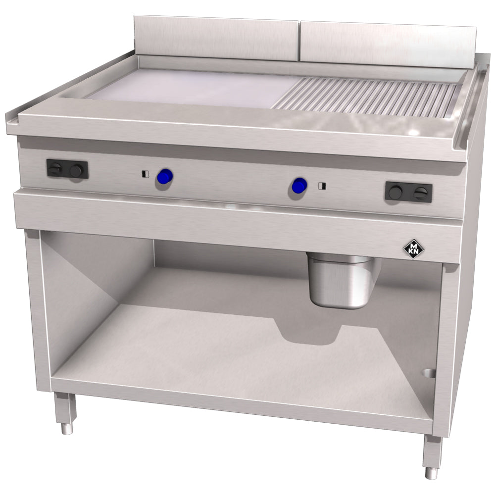 Buy MKN Gas griddle plate 2 half ribbed in Singapore - City Energy Life ...